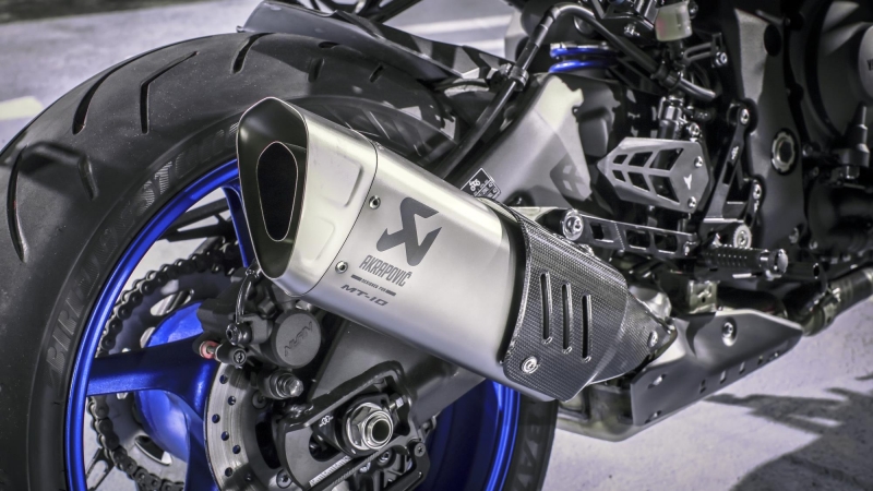 Yamaha MT-10 Akrapovic Slip-on-Schalldämpfer, Titan 90798-34001-00 ...